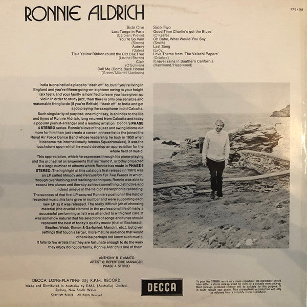 Buy Ronnie Aldrich And His Two Pianos, The London Festival Orchestra ...