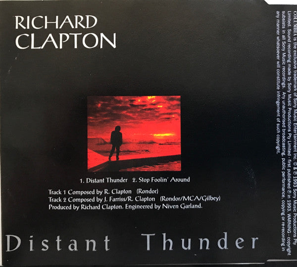 Buy Richard Clapton : Distant Thunder (CD, Single) Online for a great ...