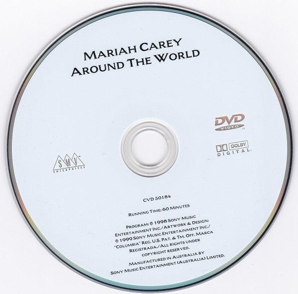 Buy Mariah Carey : Around The World (DVD-V, PAL) Online for a great ...