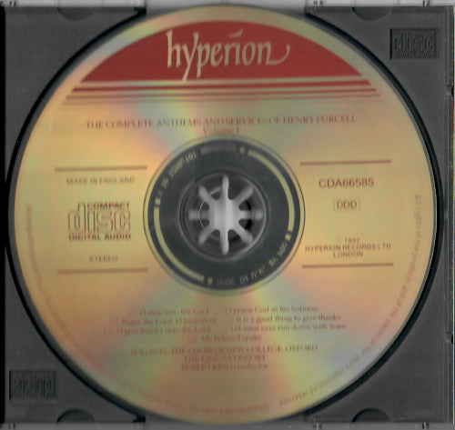 Buy Henry Purcell - James Bowman : The Complete Anthems And Services ...