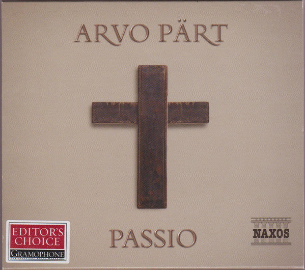 Buy Arvo Pärt - Tonus Peregrinus, Antony Pitts : Passio (CD, Album, RE ...