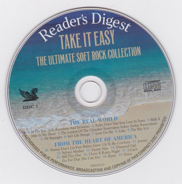 Buy Various : Take It Easy: The Ultimate Soft Rock Collection (4xCD ...