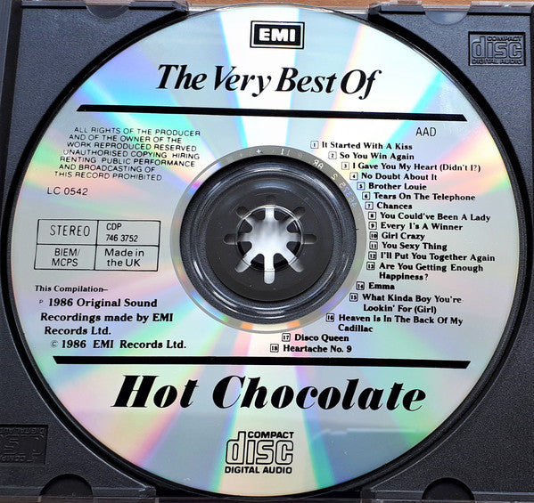 Buy Hot Chocolate : The Very Best Of Hot Chocolate (CD, Comp) Online ...