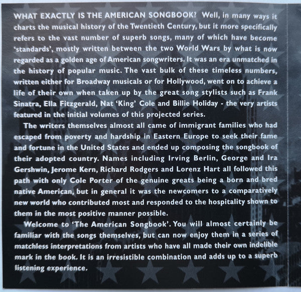 Buy Ella Fitzgerald : American Songbook -The Great Writers, The Great ...