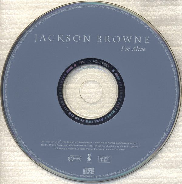 Buy Jackson Browne : I'm Alive (CD, Album) Online for a great price ...