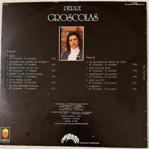 Buy Pierre Groscolas : Lady Lay Elise (LP, Album, RE) Online for a ...