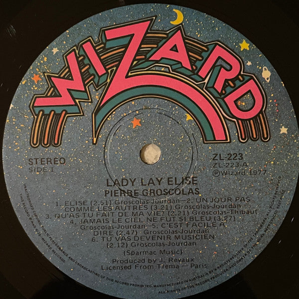 Buy Pierre Groscolas : Lady Lay Elise (LP, Album, RE) Online for a ...
