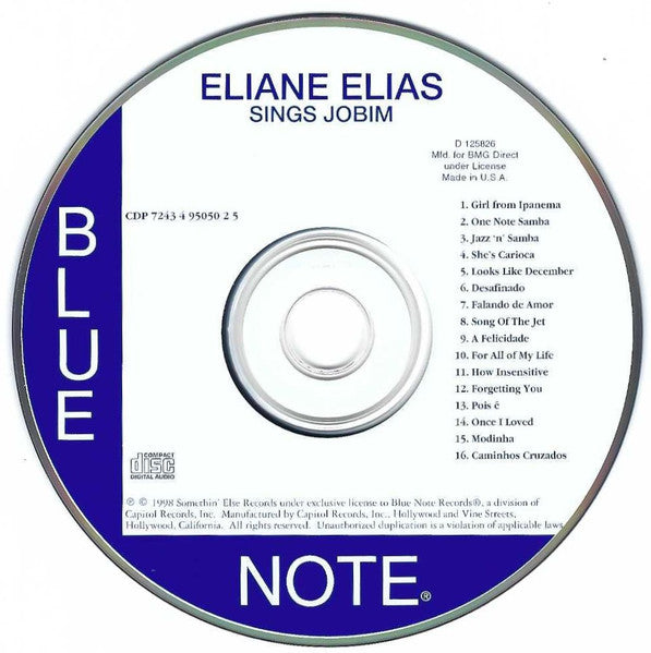 Buy Eliane Elias, Michael Brecker, Oscar Castro-Neves, Marc Johnson , Paulinho Braga : Eliane ...