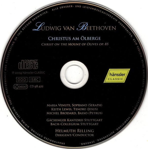 Buy Ludwig van Beethoven - Gächinger Kantorei Stuttgart | Bach ...