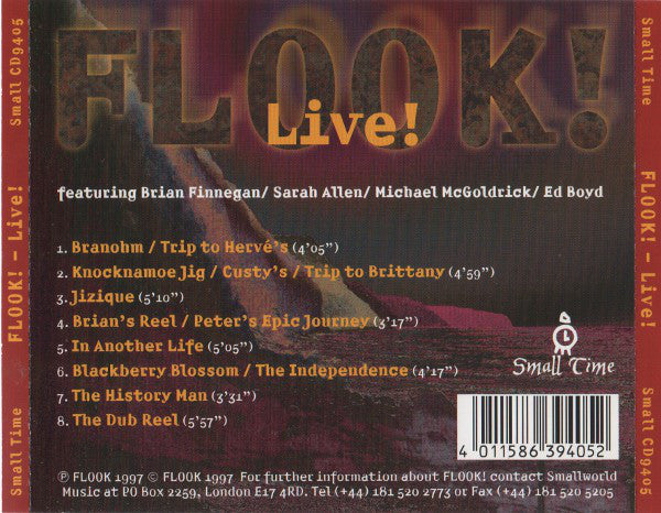 Buy Flook!* : Live! (CD, Album) Online for a great price – Glitter Records