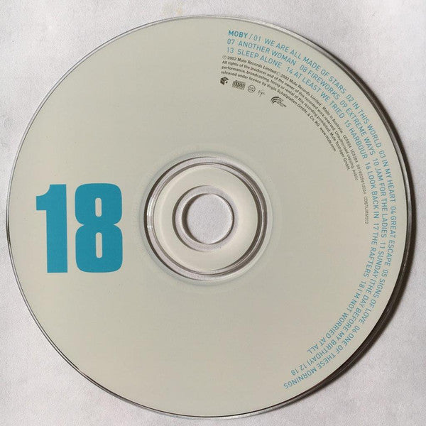 Buy Moby : 18 (CD, Album) Online for a great price – Glitter Records