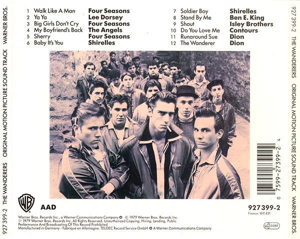 Buy Various : The Wanderers - Original Motion Picture Soundtrack (CD ...