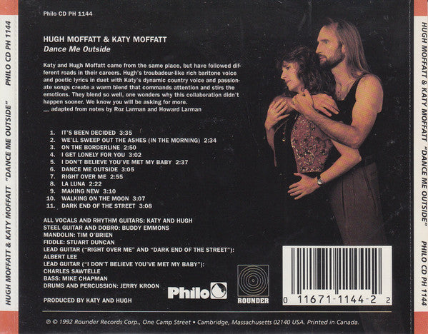 Buy Hugh Moffatt, Katy Moffatt : Dance Me Outside (CD, Album) Online ...
