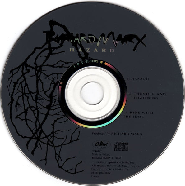 Buy Richard Marx : Hazard (CD, Maxi) Online for a great price – Glitter ...