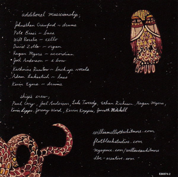 Buy William Elliott Whitmore : Animals In The Dark (CD, Album) Online ...