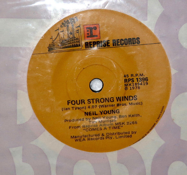 Buy Neil Young : Four Strong Winds (7", Single) Online for a great ...