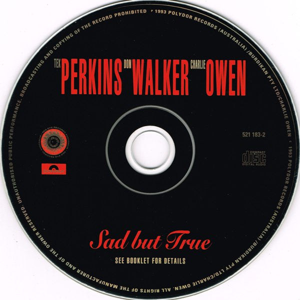 Buy Tex, Don & Charlie : Sad But True (CD, Album) Online for a great ...