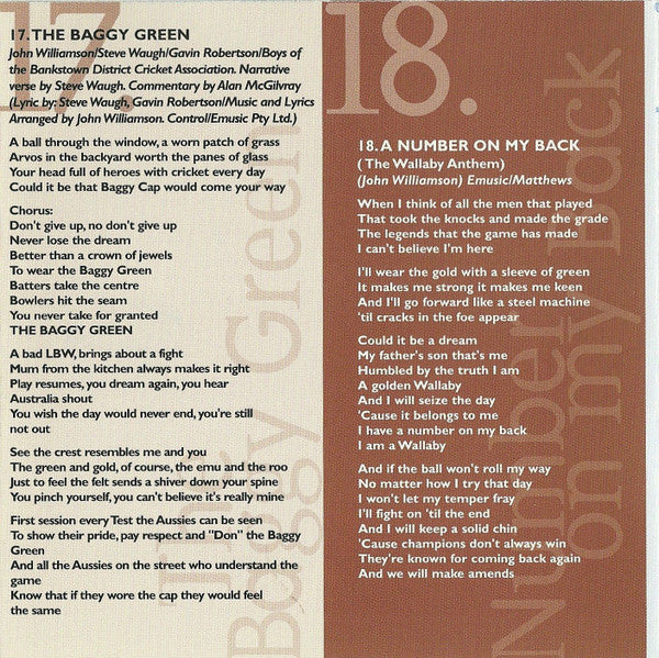 Buy John Williamson : Anthems - A Celebration Of Australia (CD, Comp ...